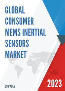 Global Consumer MEMS Inertial Sensors Market Research Report 2023